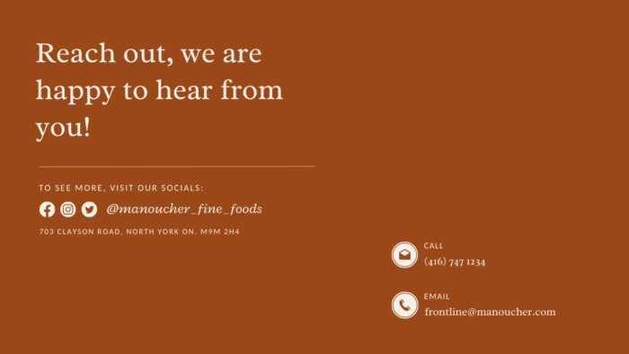 Manoucher Food & Co.